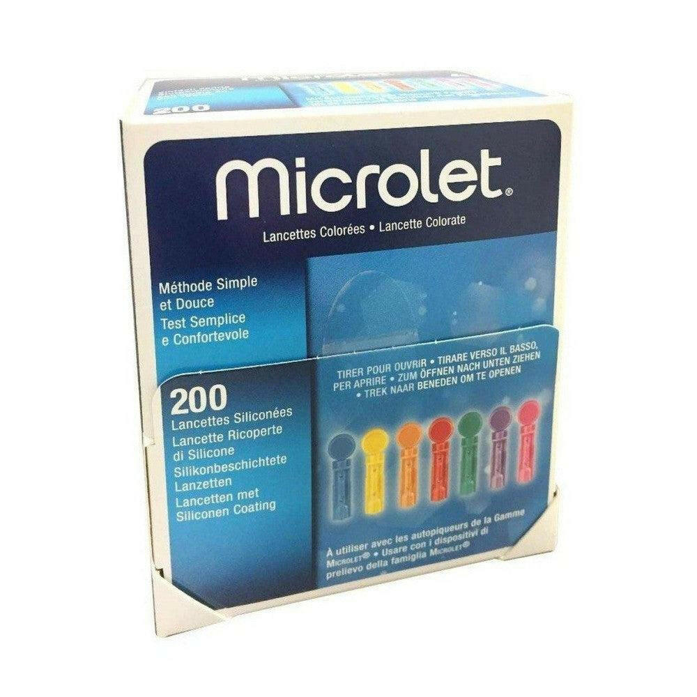 Microlet lancetten (200 stuks) | Shopvoorgezondheid - Shopvoorgezondheid
